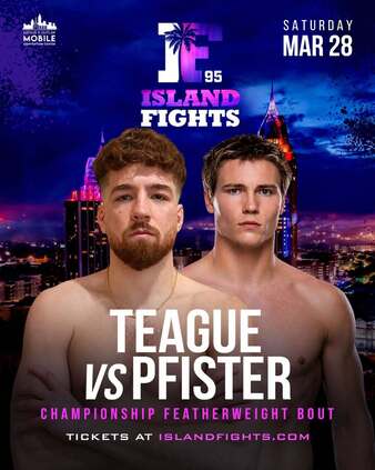 Hunter Noble vs. Brian Creal, Island Fights 95 | MMA Bout | Tapology