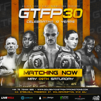 Golden Ticket Fight Promotions 30 | MMA Event | Tapology