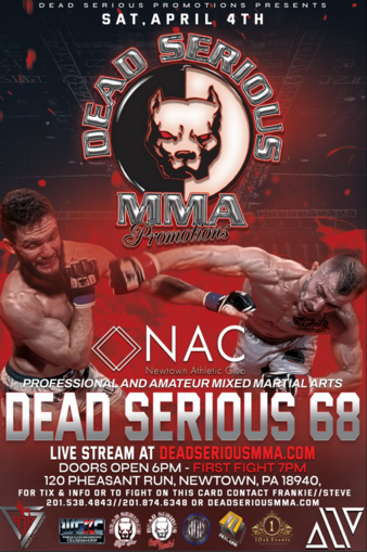 Jared Rivera vs. James Padmore, Dead Serious 68 | MMA Bout | Tapology