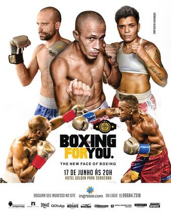 Alex Pereira vs. Marcelo de Souza Cruz, Boxing For You 3 | Boxing Bout ...