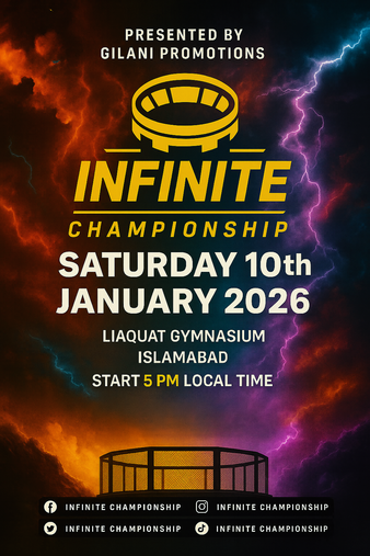 Infinite Championship 3 | MMA Event | Tapology
