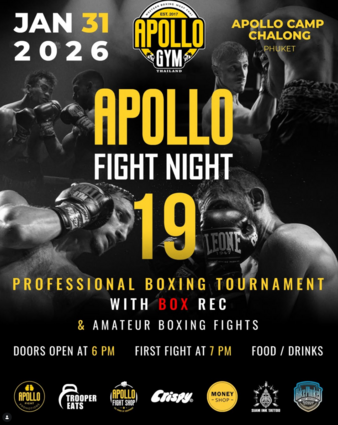 Anton Palibin vs. Thanakorn Promrod, Apollo Fight Night 19 | Boxing ...
