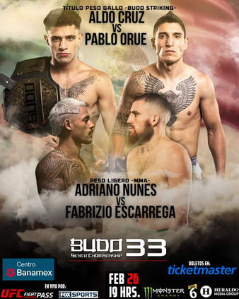 Kevin Lagunes vs. Uriel Serrano, Budo Sento Championship 33 | Muay Thai ...