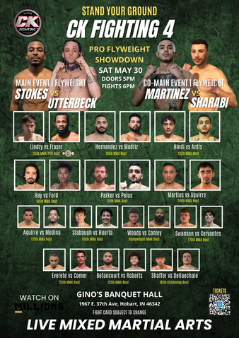 CK Fighting 4: Stand Your Ground | MMA Event | Tapology