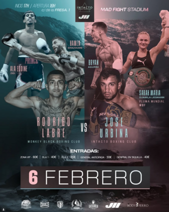 Labre vs. Urbina | Boxing Event | Tapology