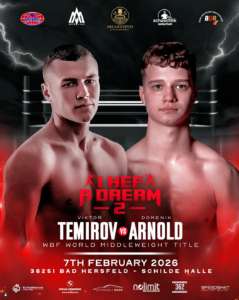 Viktor Temirov vs. Domenik Arnold, I Hef a Dream 2 | Boxing Bout | Tapology