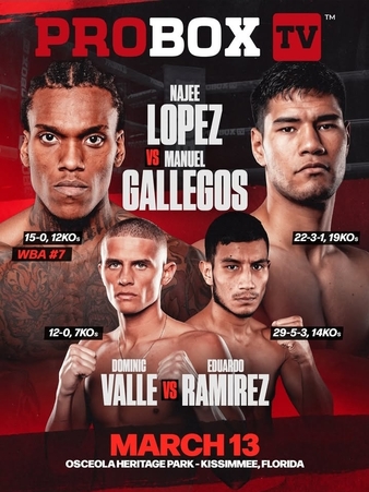 ProBox Fight Night | Boxing Event | Tapology