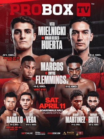 Norman Neely vs. Calvin Barnett, Mielnicki vs. Huerta | Boxing Bout ...