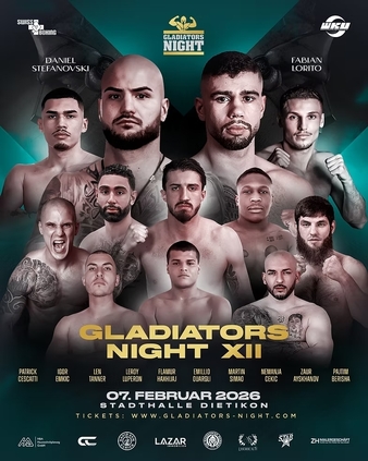 Gladiators Night 12 | Kickboxing, Boxing, & MMA Event | Tapology