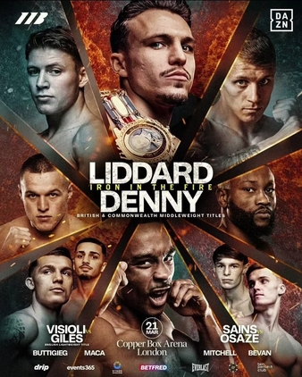 George Liddard vs. Tyler Denny, Liddard vs. Denny | Boxing Bout | Tapology