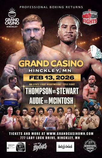 Thompson vs. Stewart | Boxing Event | Tapology