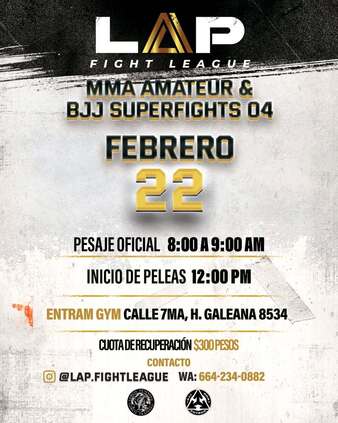 LAP 4 | MMA & Grappling Event | Tapology
