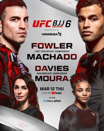 UFC BJJ 6: Fowler vs. Machado | Grappling Event | Tapology