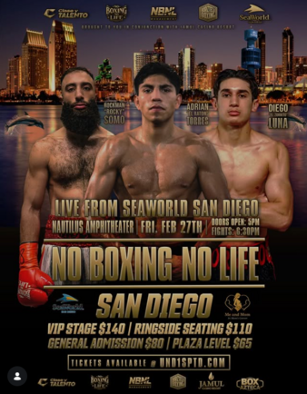 Brayan Leon vs. Aaron Casper, No Boxing No Life | Boxing Bout | Tapology