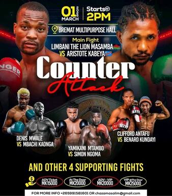 Counter Attack | Boxing Event | Tapology