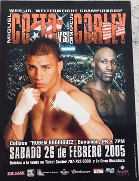 Cotto vs. Corley | Boxing Event | Tapology
