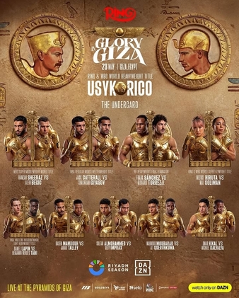Frank Sanchez vs. Richard Torrez Jr., Usyk vs. Rico | Boxing Bout ...