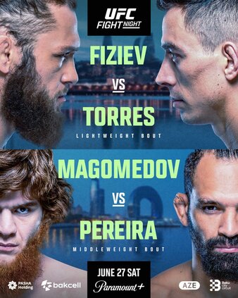 Brunno Ferreira vs. Ikram Aliskerov, UFC Fight Night | MMA Bout | Tapology