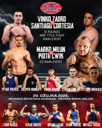 Zadro vs. Cortesia | Boxing Event | Tapology