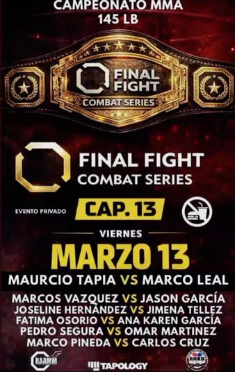 Final Fight Combat Series 13 | Kickboxing & MMA Event | Tapology