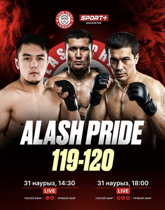 Isa Sarsenbaev vs. Ruzali Abdujabborov, Alash Pride 120 | MMA Bout ...