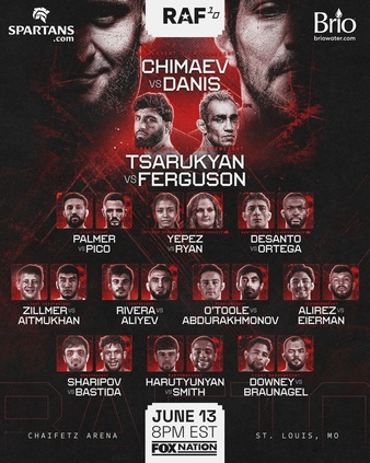 Khamzat Chimaev vs. Dillon Danis, RAF 10 | Wrestling Bout | Tapology