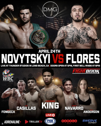 Novytskyi vs. Flores | Boxing Event | Tapology
