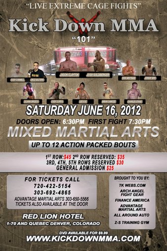 Kickdown 101: Live Extreme Cage Fights | MMA Event | Tapology