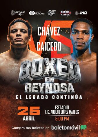 Julio César Chávez Jr. vs. John Caicedo, Chavez Jr. vs Caicedo | Boxing ...