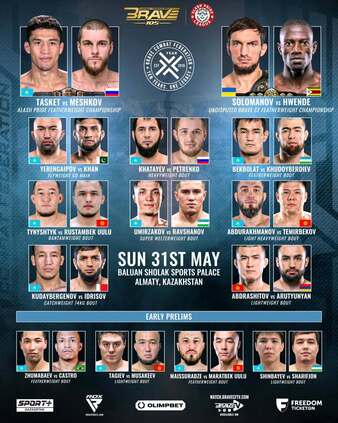BRAVE Combat Federation BCF | MMA Promoter | Tapology
