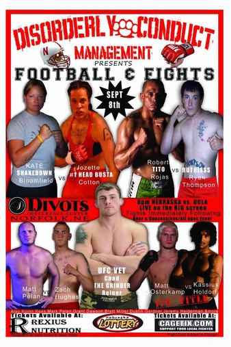 Disorderly Conduct: Football & Fights | MMA Event | Tapology