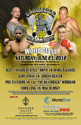 Joe Lucas vs. Blaine Wilson, Gladiator Challenge | MMA Bout | Tapology