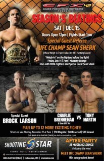 Anthony Rocco Martin vs. Ted Worthington, CFX 42 | MMA Bout | Tapology