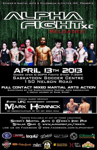 Jordan Seims vs. Calvin Smith, Alpha Fight XC 2 | MMA Bout | Tapology