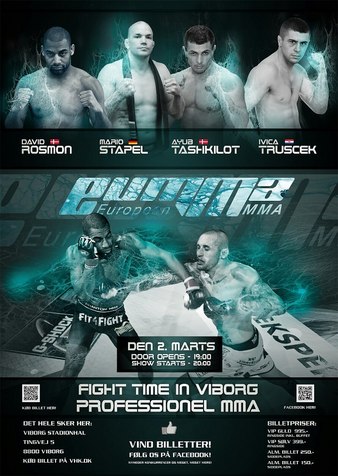 European MMA 4: Fight Time in Viborg | MMA Event | Tapology