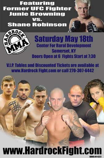 Eric Slocum vs. Jerry Burns, Hardrock MMA 56 | MMA Bout | Tapology