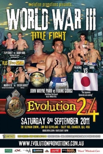 Frank Giorgi vs. Nonsai, Evolution 24 | Muay Thai Bout | Tapology