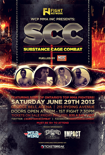 Alex Ricci vs. Derek Gauthier, SCC 1 | MMA Bout | Tapology