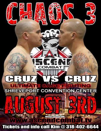 Avery Cruz vs. Tony Cruz, Ascend Combat | MMA Bout | Tapology