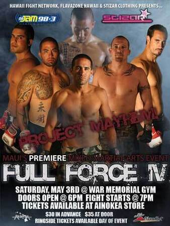 Full Force MMA 4: Project Mayhem | MMA Event | Tapology
