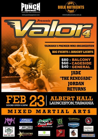 Mark Brady vs. Tom Cruz, Valor Fight 4 | MMA Bout | Tapology