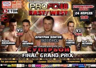 ProFC 48: East/West | MMA Event | Tapology