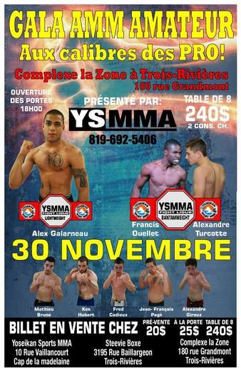 Sebastien Duguay vs. Vincent Pelletier-Robitaille, Yoseikan MMA | MMA ...