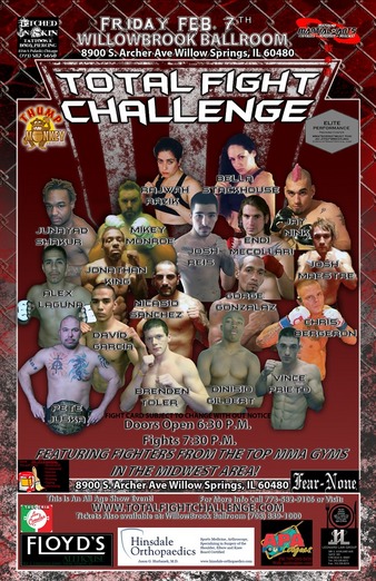 Mikey Olivia vs. Lonnie Hodges, Total Fight Challenge | MMA Bout | Tapology