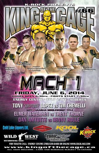 Mike Kent vs. Allen Hope, KOTC | MMA Bout | Tapology