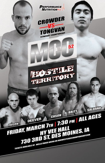 Justin Grizzard vs. Joe Cason, MCC 52 | MMA Bout | Tapology