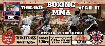 Fight Club OC: Thursday Night Fights 20 | Boxing & MMA Event | Tapology