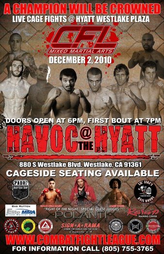 Combat Fight League: Havoc at the Hyatt | MMA Event | Tapology