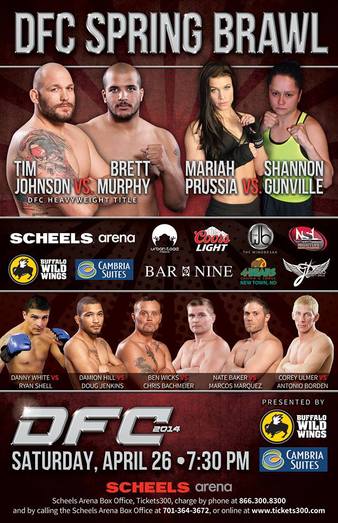 Tim Johnson vs. Brett Murphy, Spring Brawl | MMA Bout | Tapology