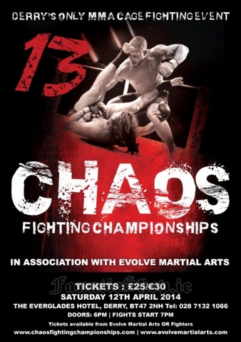 Chaos FC 13 | MMA Event | Tapology